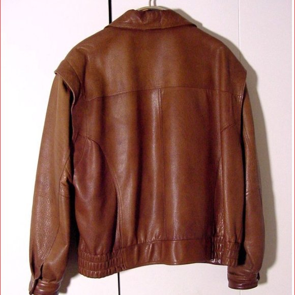 Jos. A. Bank | Jackets & Coats | Vtg Distress Brown Jos A Bank ...